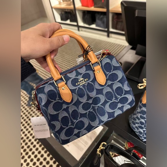 Coach | Bags | Nwtcoach Mini Rowan Crossbody Bag In Signature ...